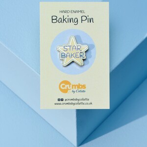 Hard Enamel Baking Pins: Baker Gift Set - Etsy UK