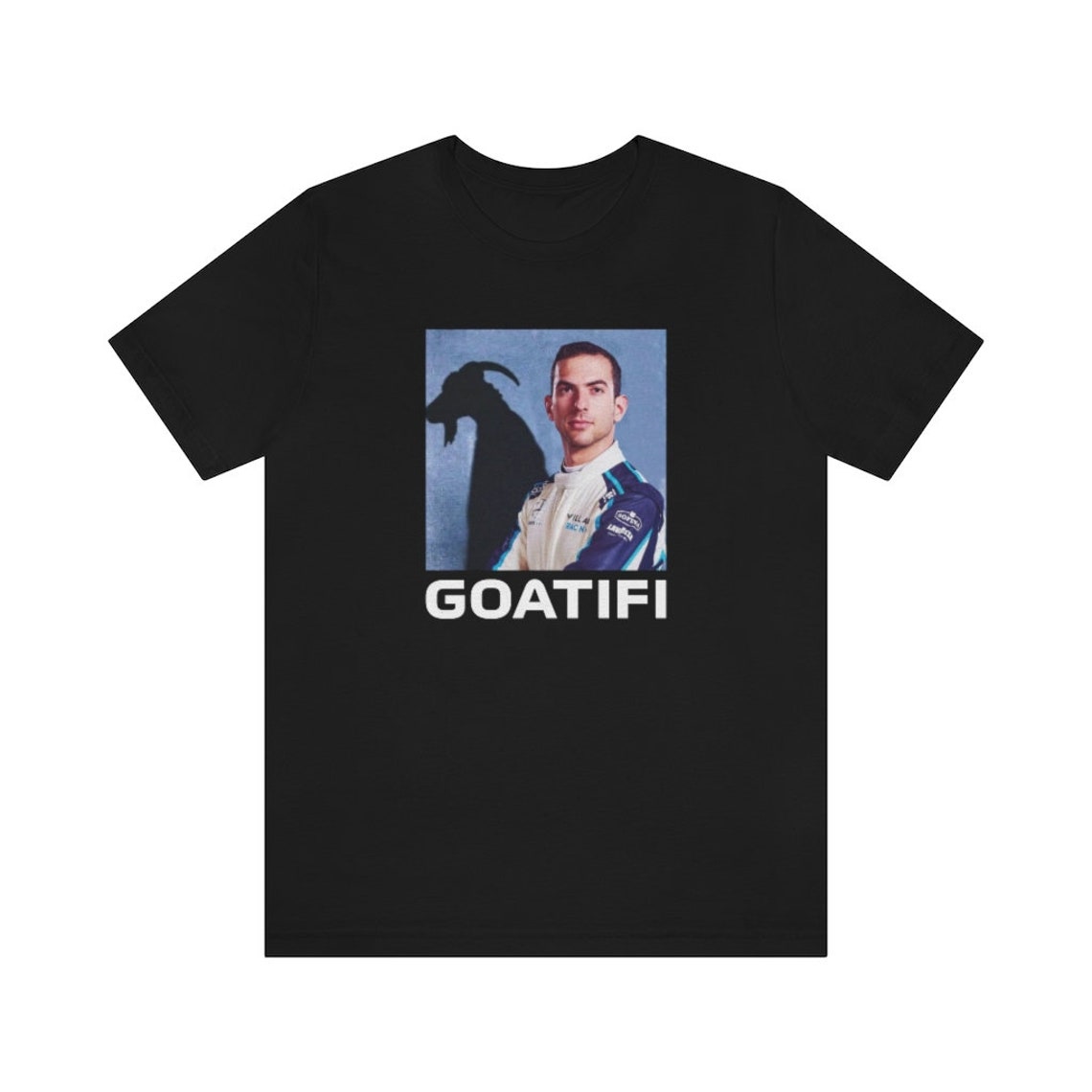 Nicholas Latifi Goatifi Design Formula 1 Williams T Shirt - Etsy