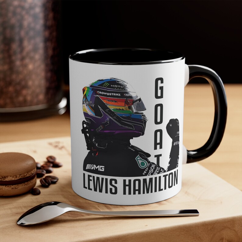 Lewis Hamilton Mug GOAT Formula 1 Fan Gift Coffee Mug - Etsy