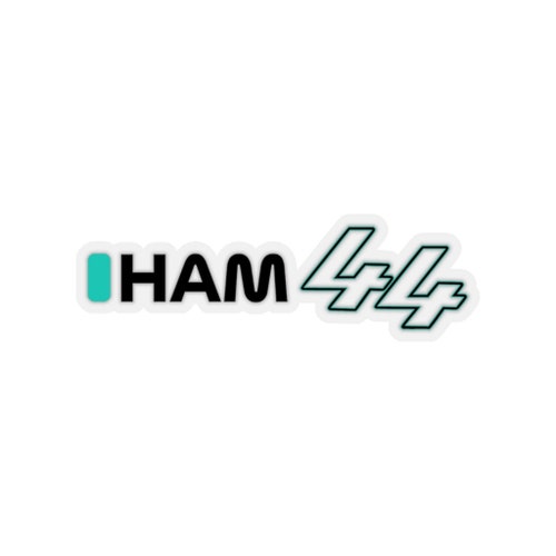 Lewis Hamilton ''HAM 44'' Sticker - Etsy