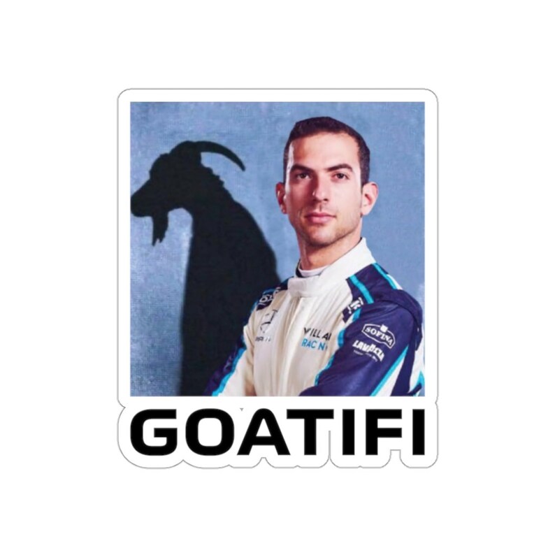 Nicholas Latifi Goatifi Meme Williams Racing Formula 1 Sticker - Etsy