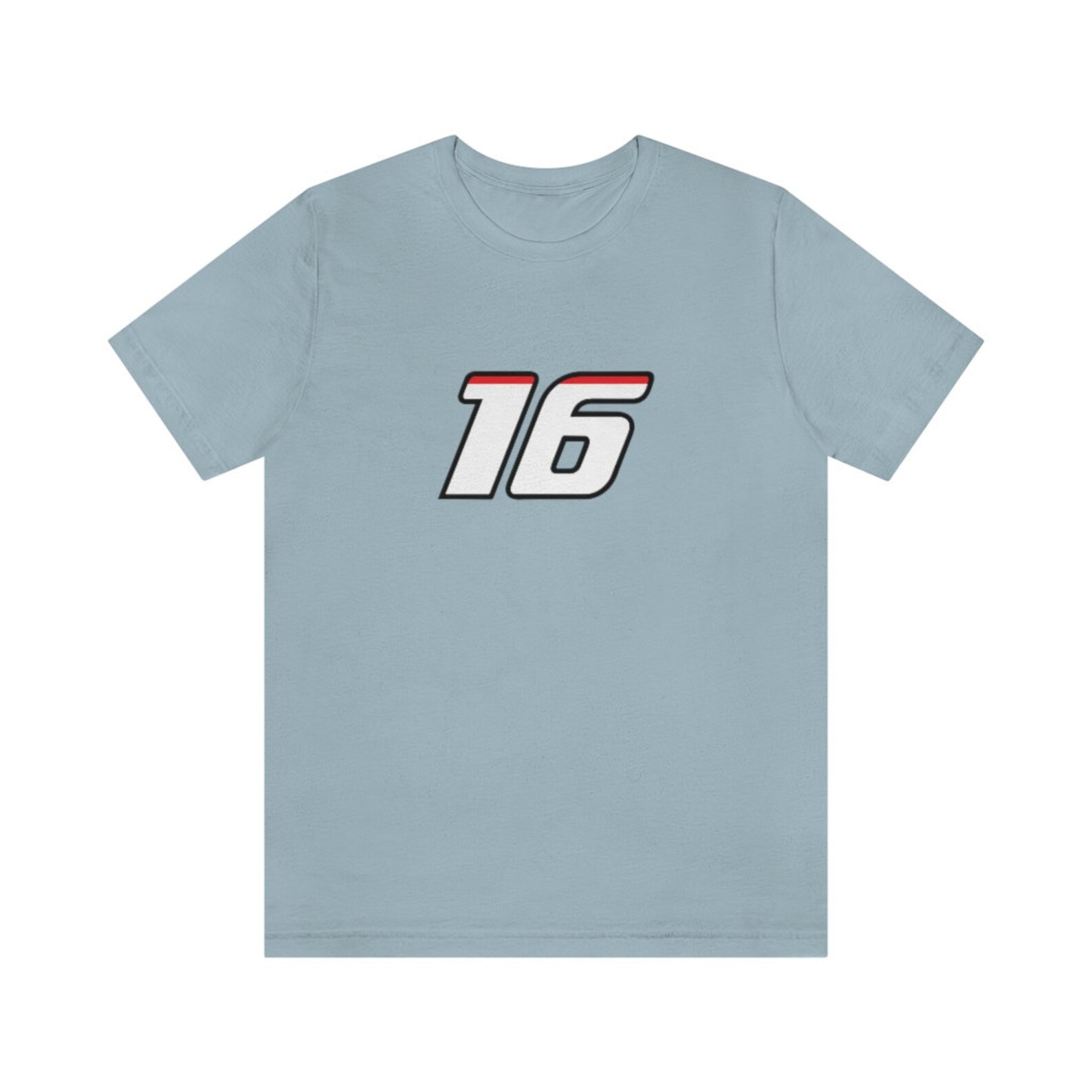 Charles Leclerc Number 16 Ferrari T Shirt Formula 1 Fan - Etsy