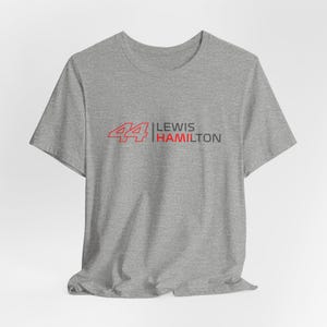Lewis Hamilton Shirt | Hamilton 2025 Season Ferrari Shirt | Ferrari F1 ...
