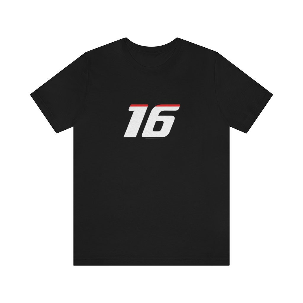 Charles Leclerc Number 16 Ferrari T Shirt Formula 1 Fan - Etsy