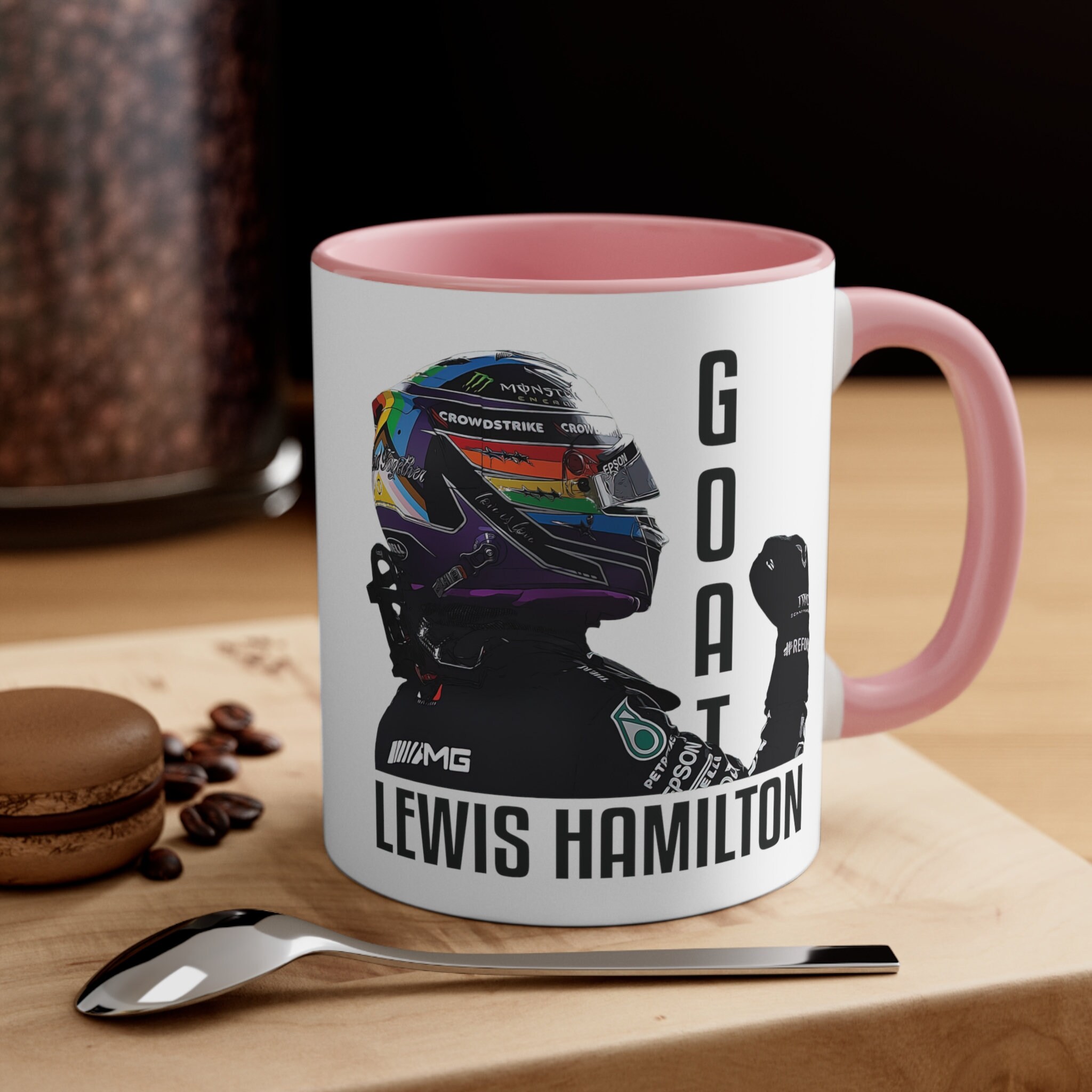Lewis Hamilton Mug GOAT Formula 1 Fan Gift Coffee Mug - Etsy