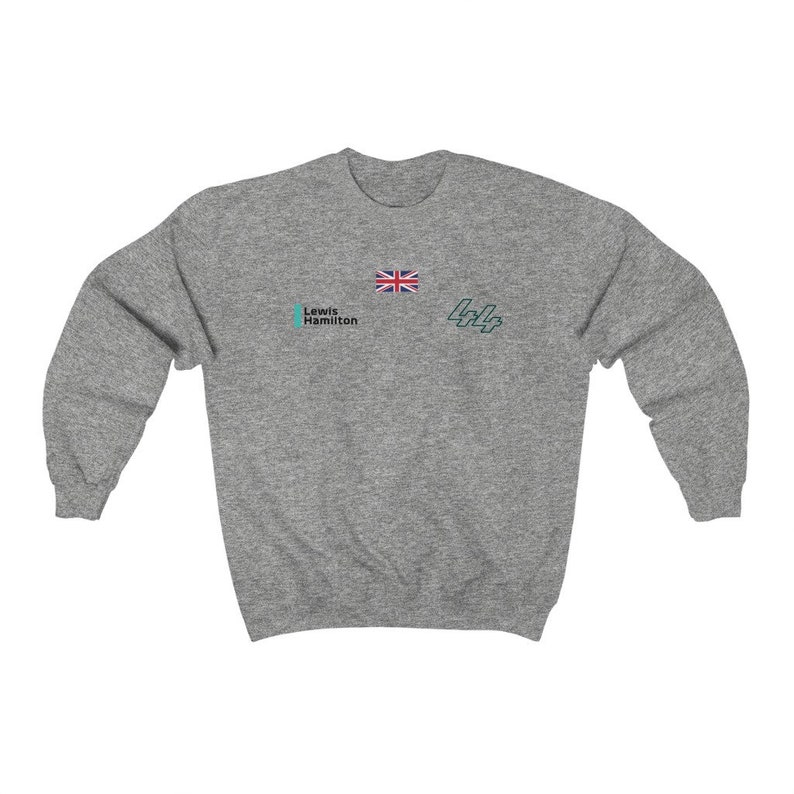 Lewis Hamilton Number 44 British Flag Sweatshirt - Etsy