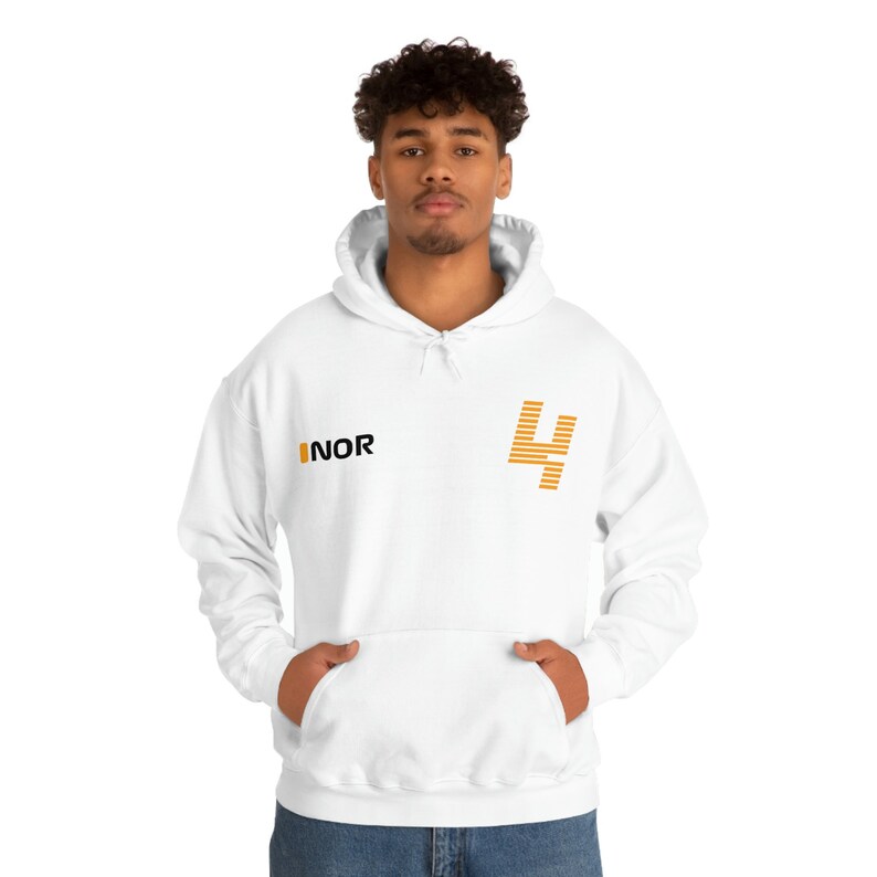 Lando Norris Hoodie ''NOR 4'' Formula 1 Mclaren Hoodie Norris F1 Hoodie ...