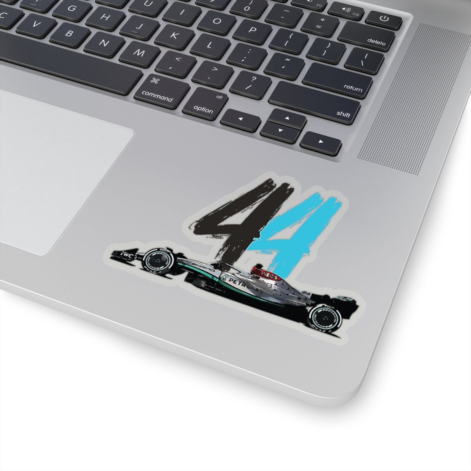 Lewis Hamilton Number 44 Mercedes Car Sticker - Etsy