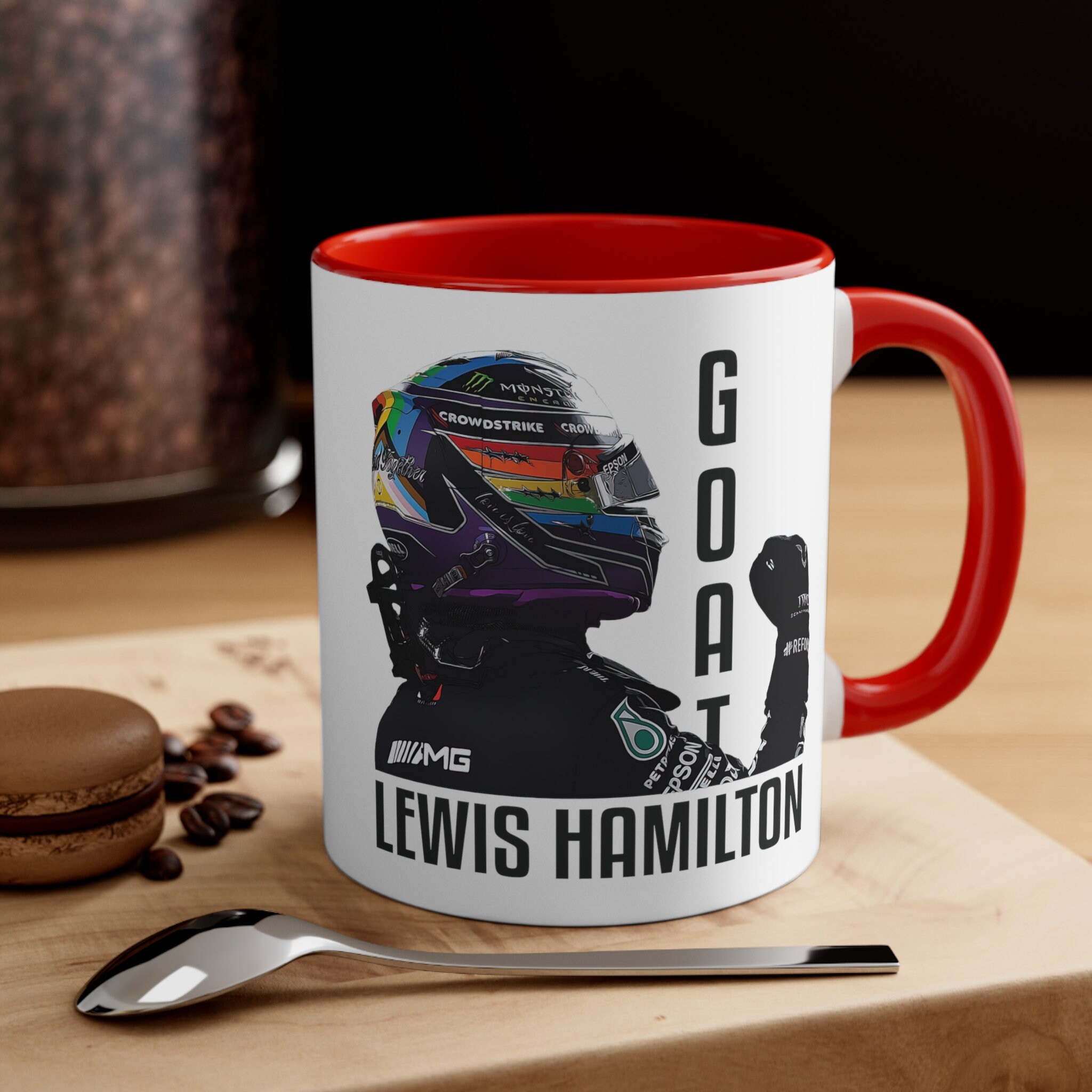 Lewis Hamilton Mug GOAT Formula 1 Fan Gift Coffee Mug - Etsy
