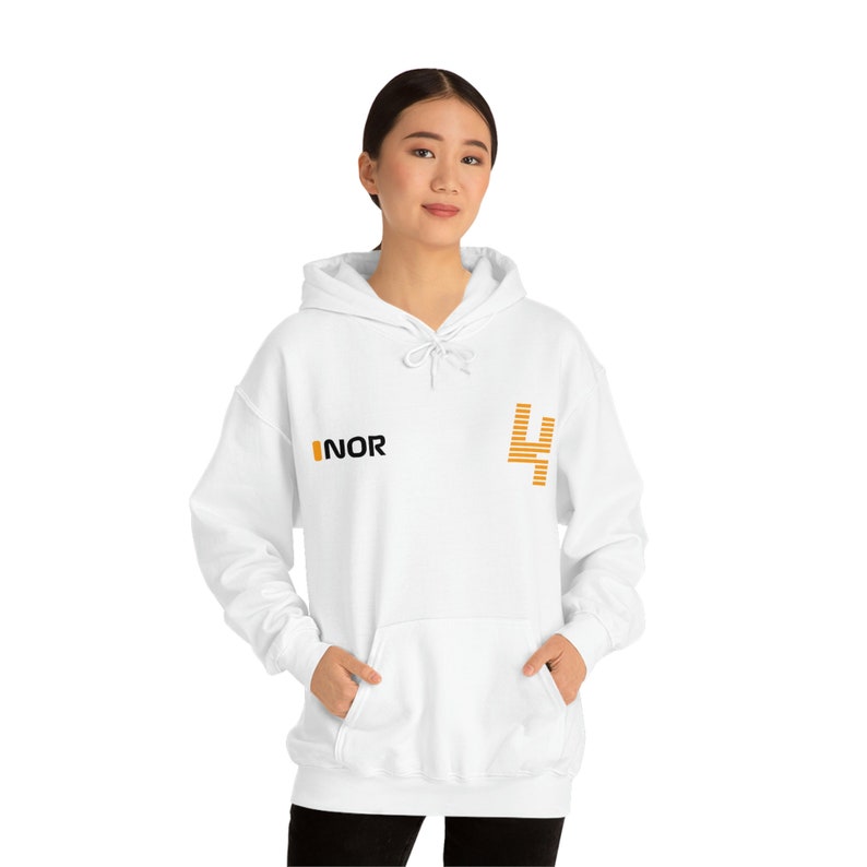 Lando Norris Hoodie ''NOR 4'' Formula 1 Mclaren Hoodie Norris F1 Hoodie ...