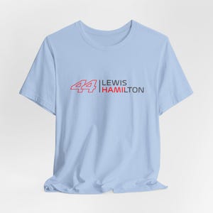 Lewis Hamilton Shirt | Hamilton 2025 Season Ferrari Shirt | Ferrari F1 ...