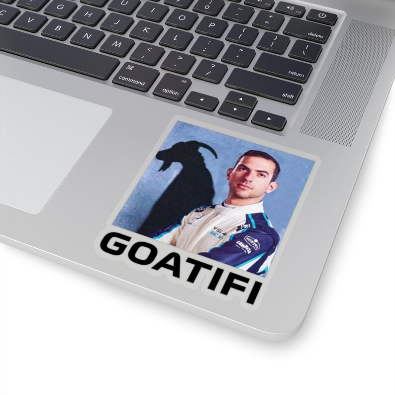 Nicholas Latifi Goatifi Meme Williams Racing Formula 1 Sticker - Etsy