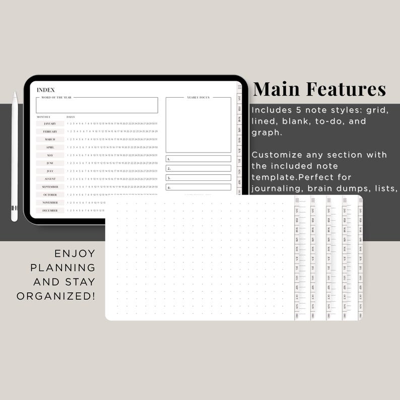 Digital Bible Journal – Christian Planner, Prayer & Devotion (PDF) - Etsy