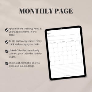 2025 Digital Planner in Portrait Orientation – Hyperlinked Daily ...