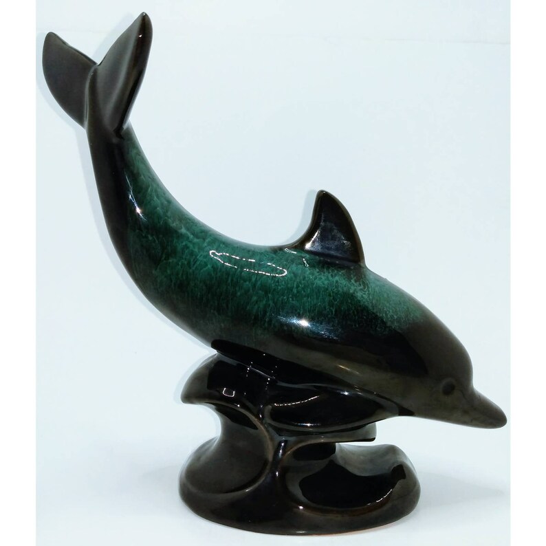 Blue Mountain Pottery Dolphin - Etsy