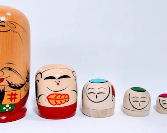 Japanese Nesting Doll - Etsy