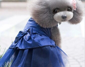 Blue Dog Dress | Etsy