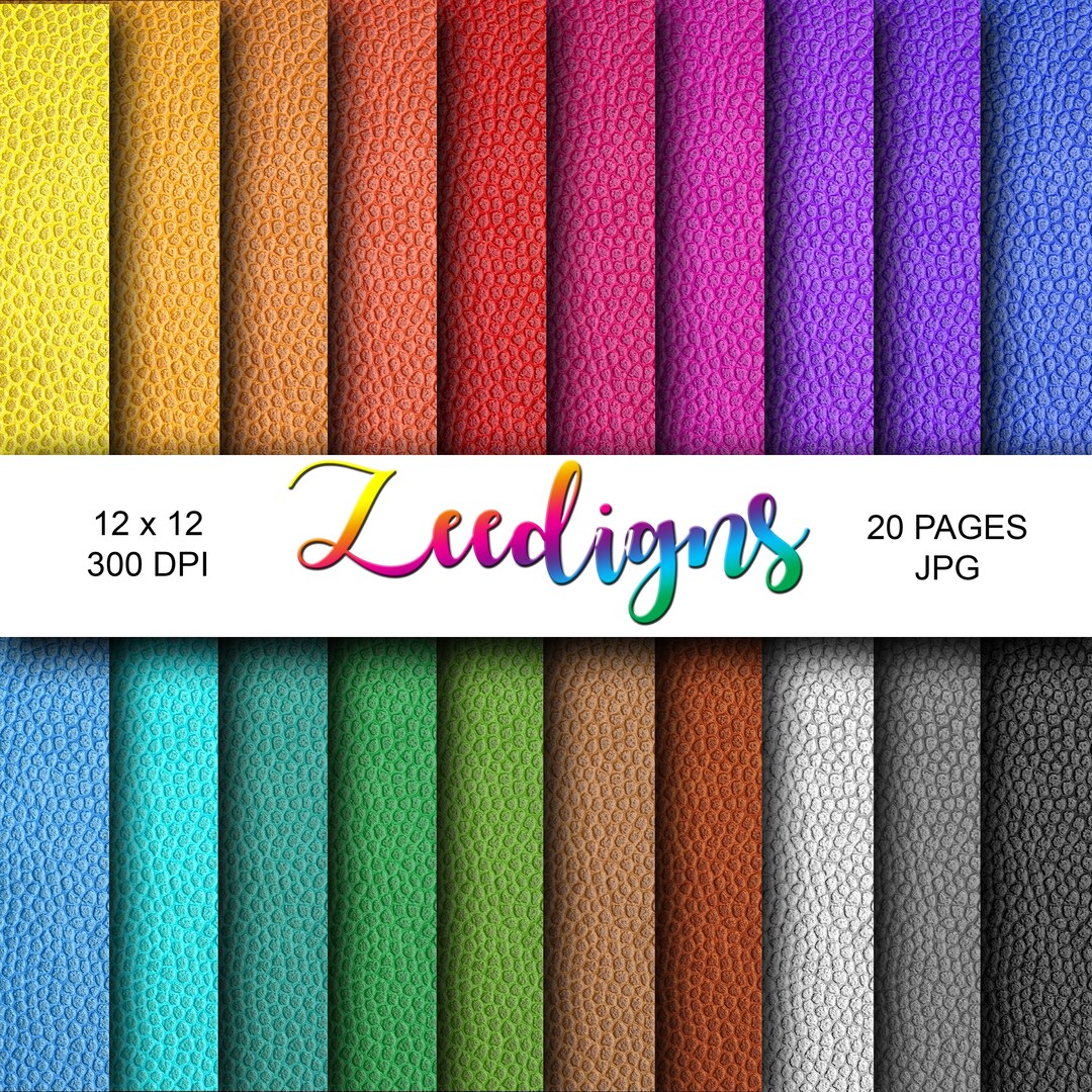 Leather 1 Digital Scrapbook Printable Paper | Digital | Leather Pattern ...