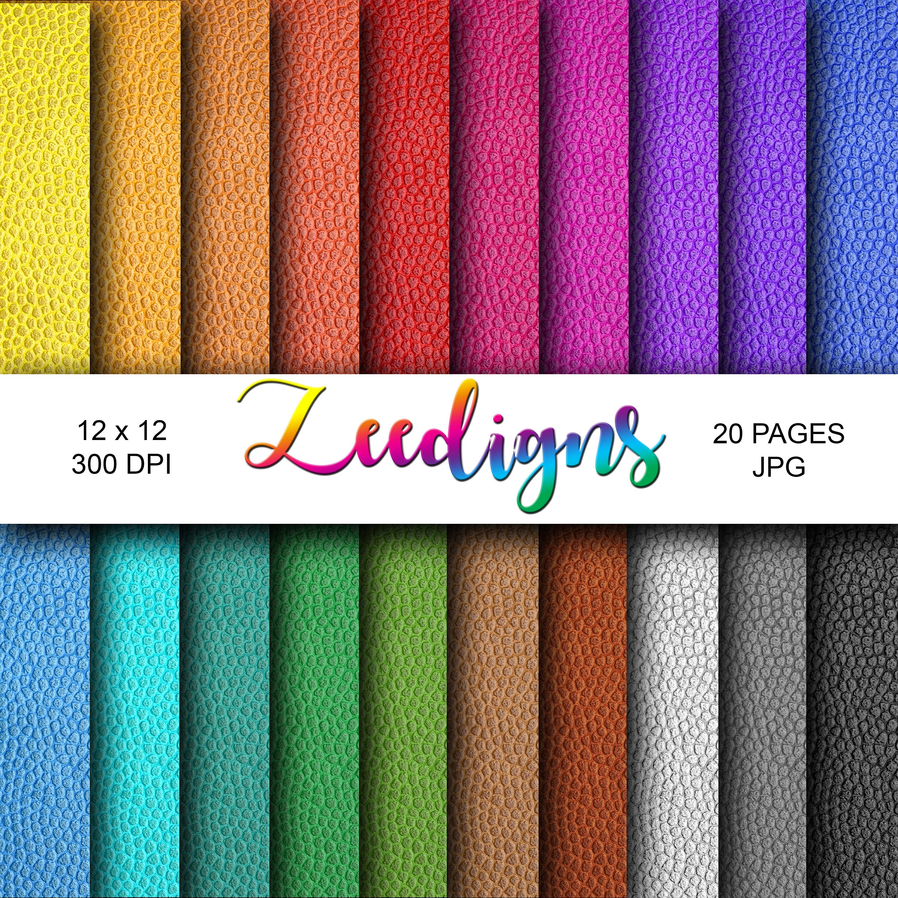 Leather 1 Digital Scrapbook Printable Paper | Digital | Leather Pattern ...