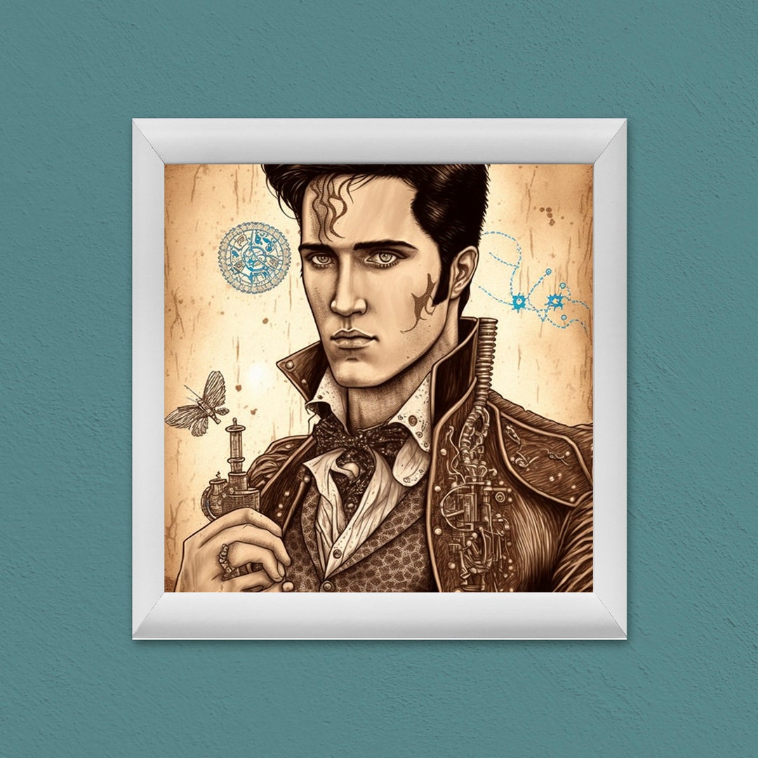 Elvis Presley Printable Wall Art Instant Download Digital - Etsy