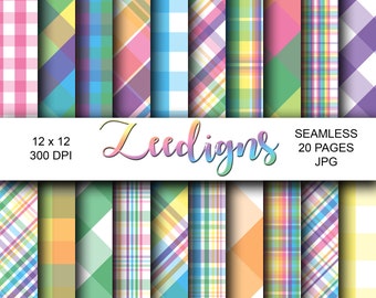 Easter Digital Paper - Etsy