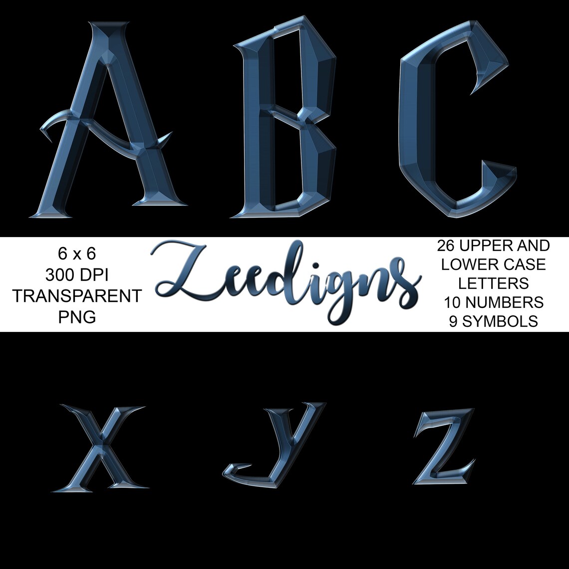 Wizard Alphabet Clipart Scrapbooking Digital Set Printable Paper ...