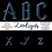 Wizard Alphabet Clipart Scrapbooking Digital Set Printable Paper ...