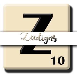 Scrabble Alphabet Clipart Scrapbooking Digital Set Printable Paper ...