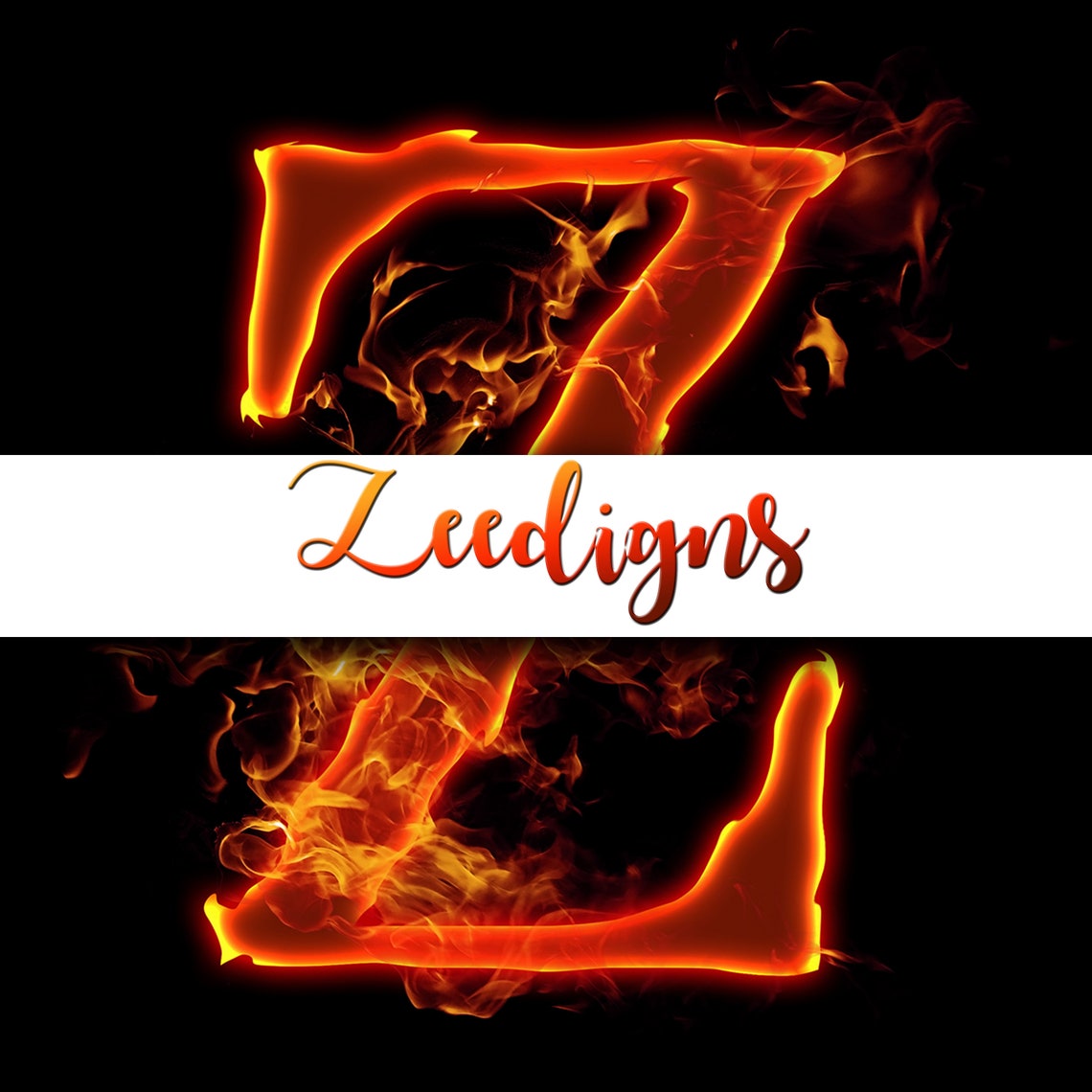 Fire Alphabet 2 Clipart Scrapbooking Digital Set Printable Paper | Fire ...