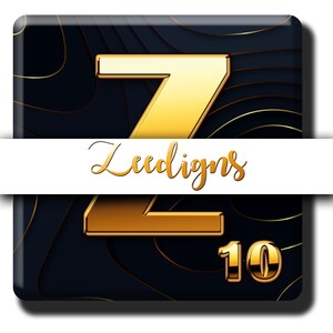 Scrabble Alphabet Gold VIP Clipart Scrapbooking Digital Set Printable ...