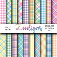 Easter Digital Paper - Etsy