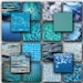 Water Digital Scrapbook Printable Paper | Digital Paper | Water | Ocean ...
