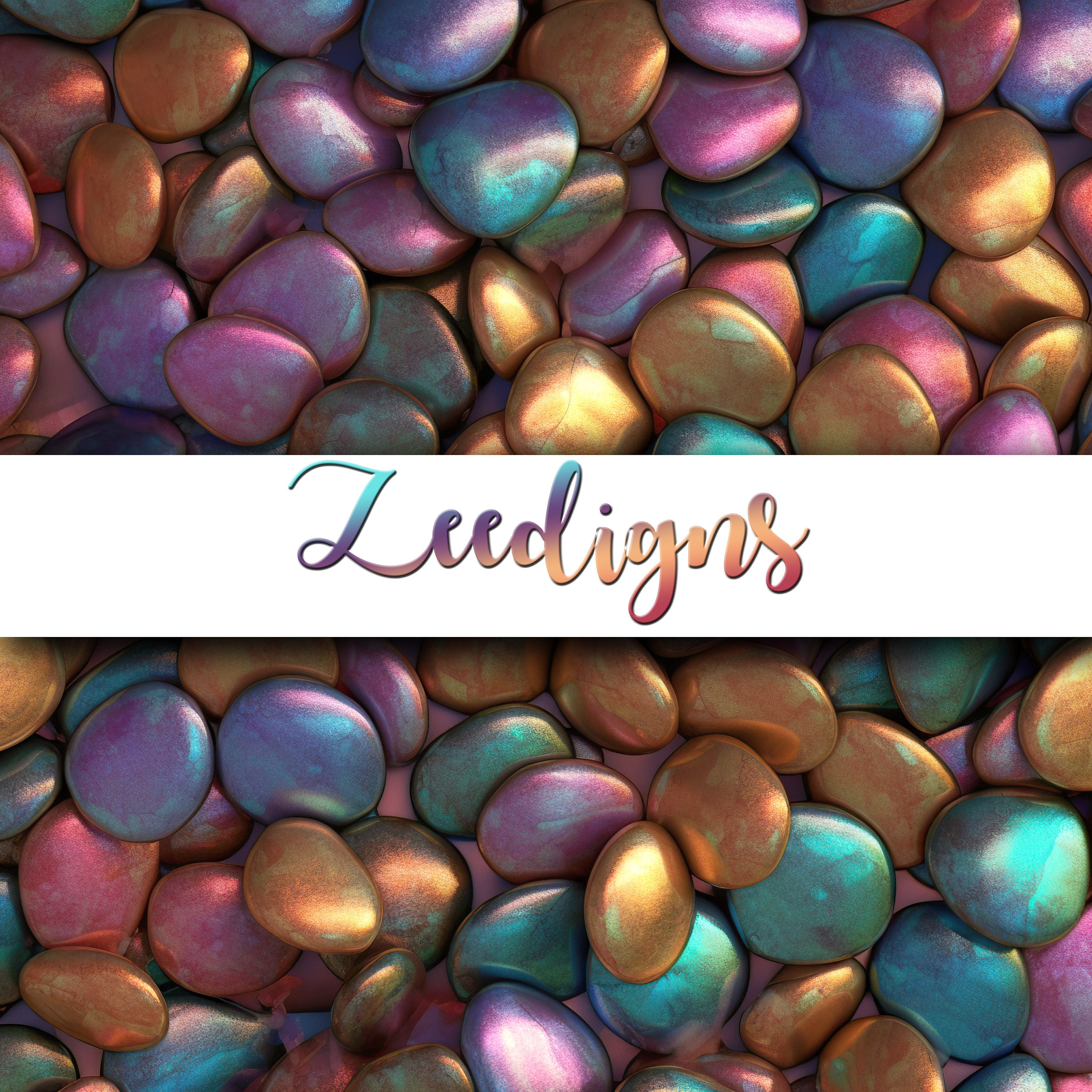 Pebbles Digital Scrapbook Printable Paper | Digital Paper | Stones ...