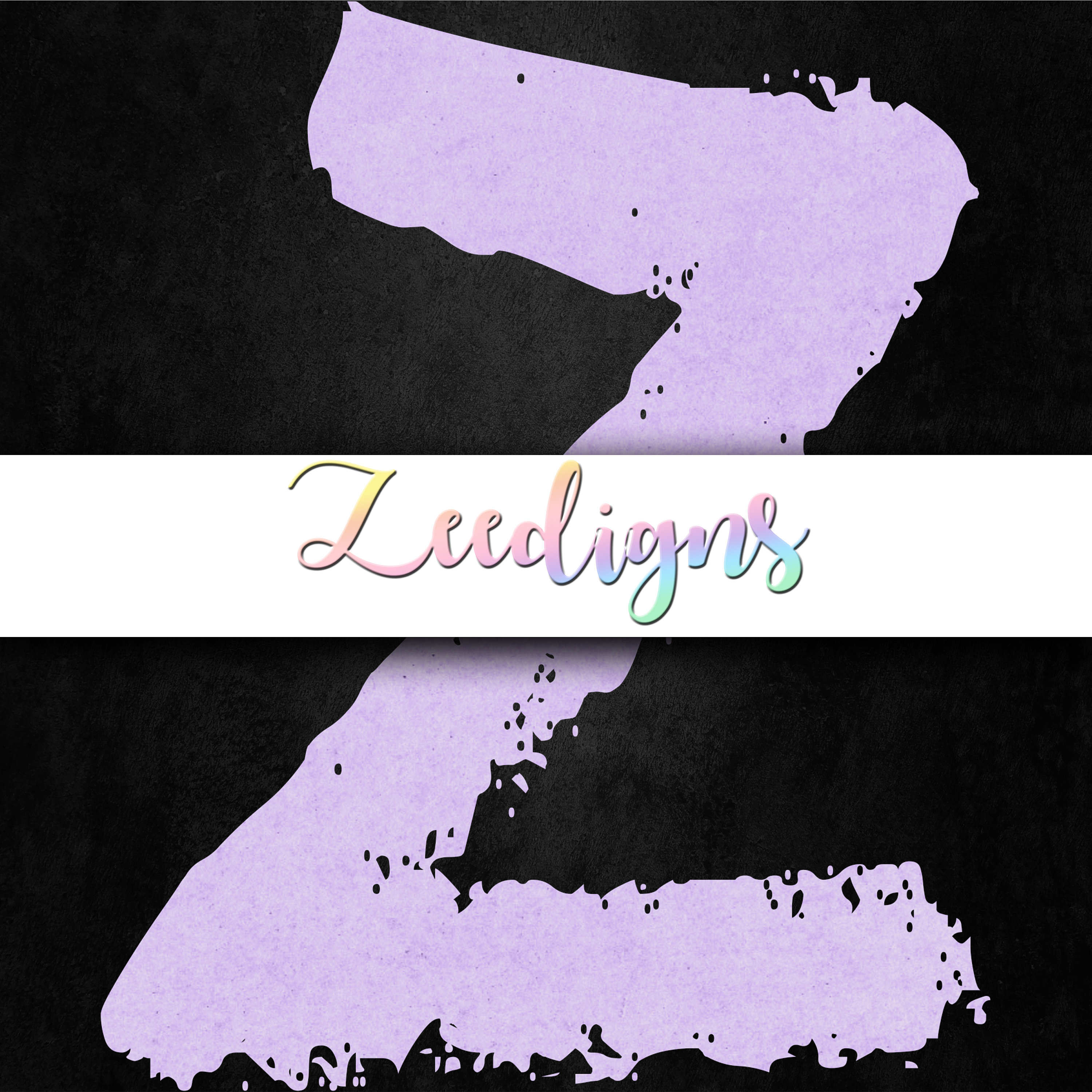 Pastel Chalk Alphabet Clipart Scrapbooking Digital Set - Etsy