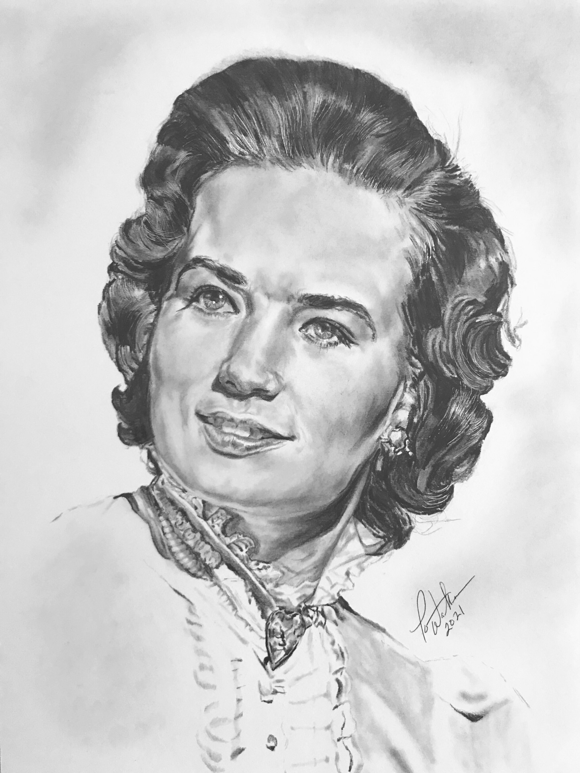 Custom Graphite Portrait From Your Photo - Etsy