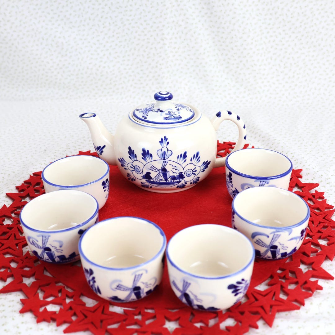 Vintage Amsel Produkt Hamburg Mocha Set · German Porcelain Coffee ...
