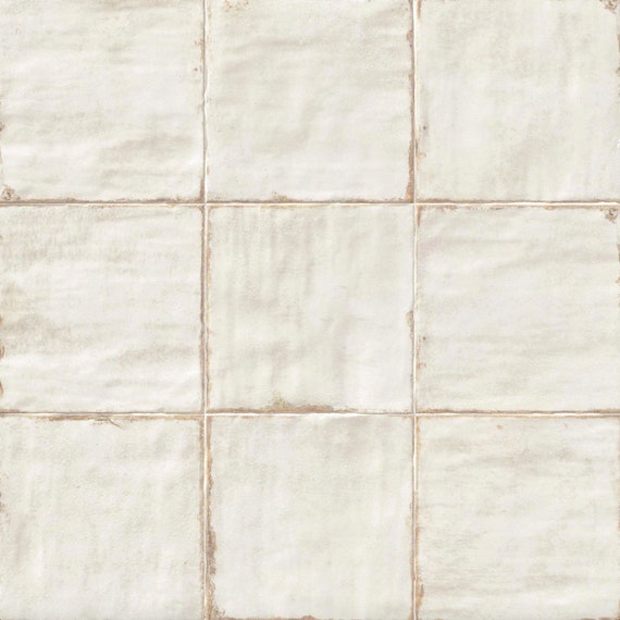 Tuscana White 20cm X 20cm Wall Tile Box | Etsy UK