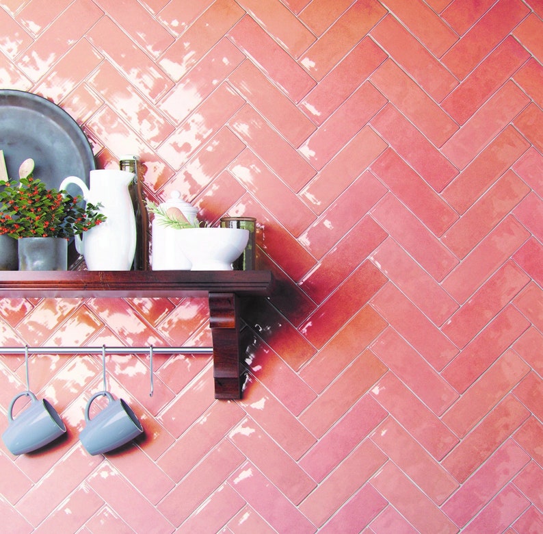 Casablanca Rose Floor and Wall Tile Box - Etsy UK