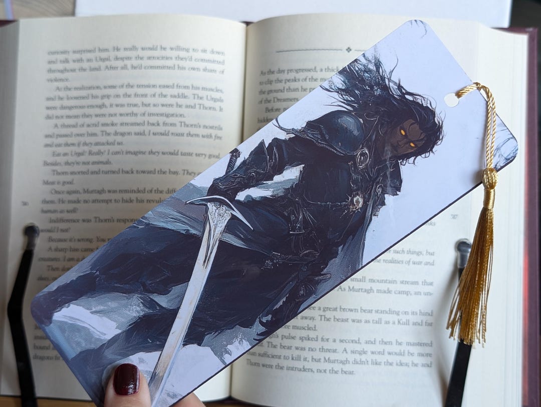 Anomander Rake Bookmark | Malazan Book of the Fallen | Knight of ...