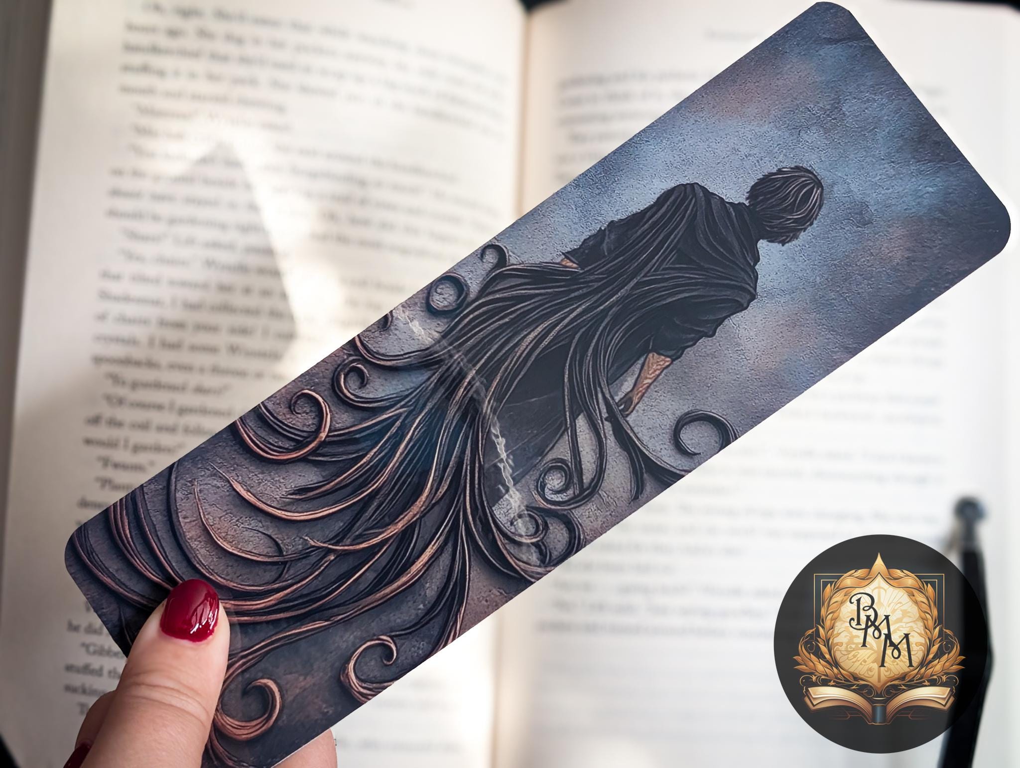 Kelsier Bookmark | Mistborn | Cosmere | Fantasy Laminated Bookmark With ...