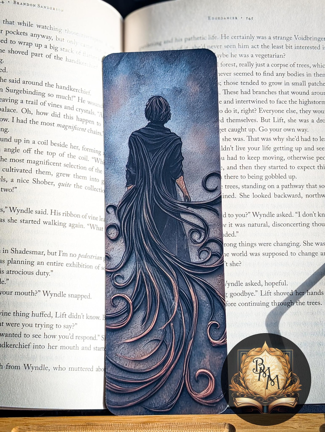 Kelsier Bookmark | Mistborn | Cosmere | Fantasy Laminated Bookmark With ...