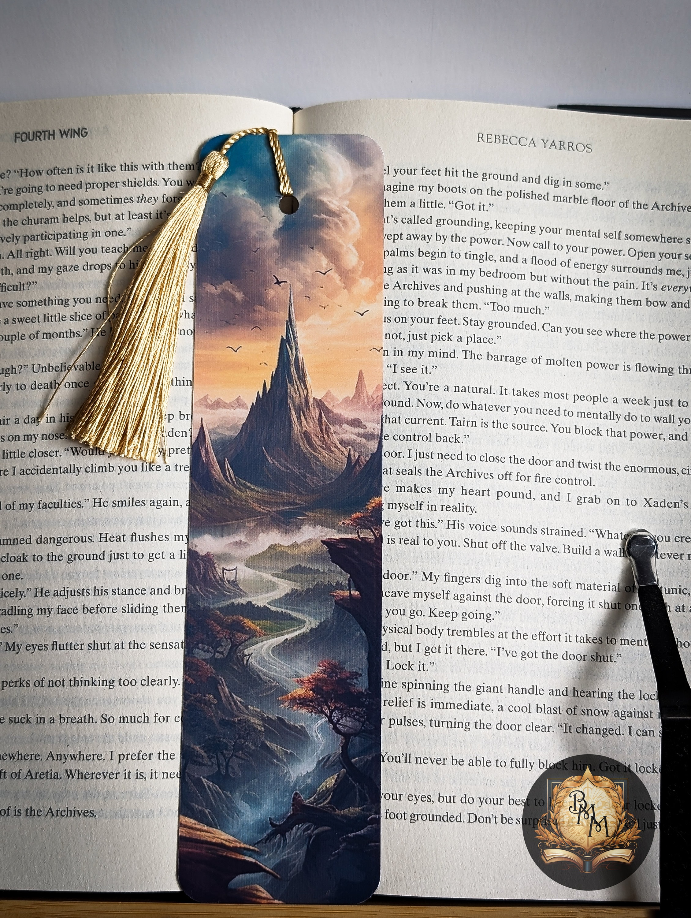 Fantasy Bookmark LOTR Bookmark the Lonely Mountain Bookmark Hobbit ...