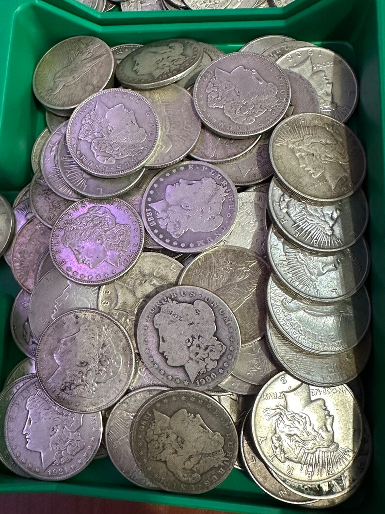 Silver Dollars random Date 1878-1935 - Etsy