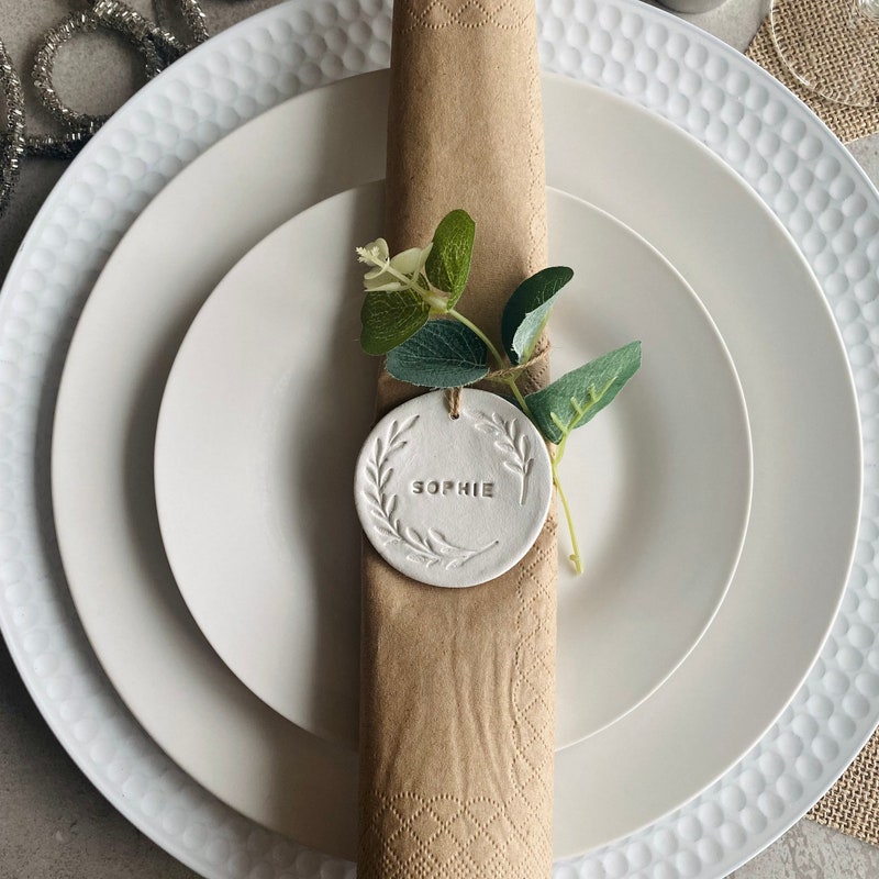 Wedding Name Tags - Etsy