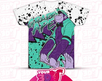 Grape Ape T Shirt - Etsy