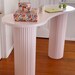 Wooden Peanut Shaped Desk/console/hall Table - Etsy