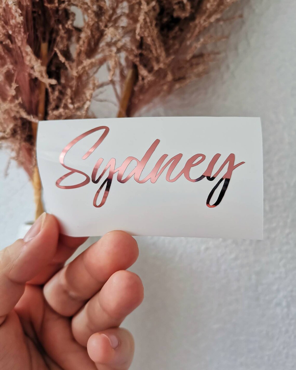 Personalised Vinyl Name Stickers for Birthday - Etsy