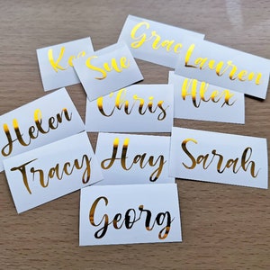 Personalised Vinyl Name Stickers for Birthday Gift,bridesmaid Name ...