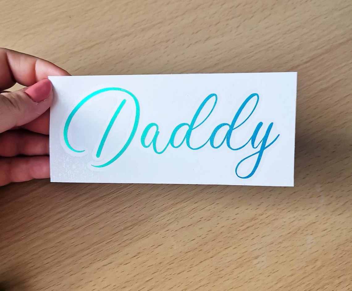 Personalised Vinyl Name Stickers for Birthday - Etsy