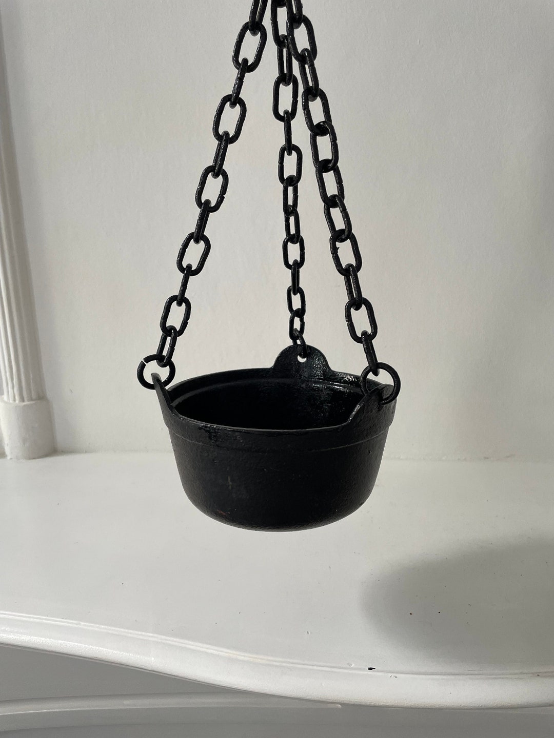 Small Cast Iron Cauldron - Etsy